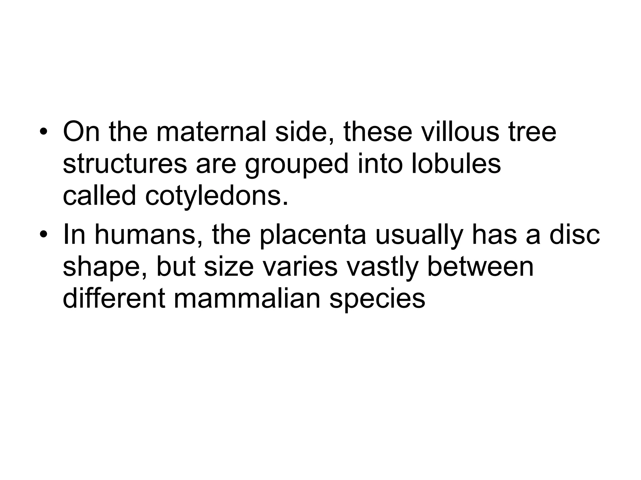 Development of placenta | PPT