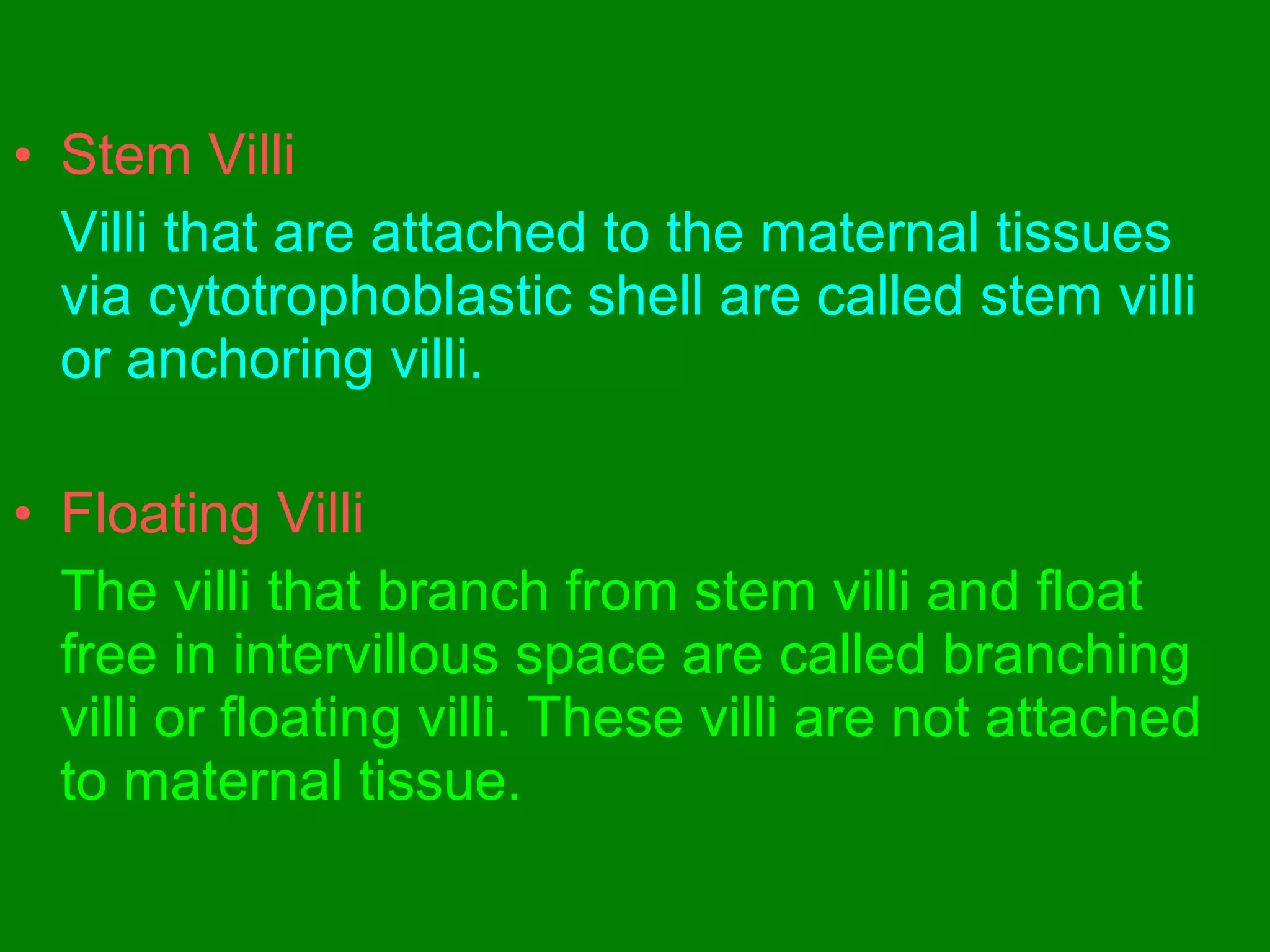 Development of placenta | PPT