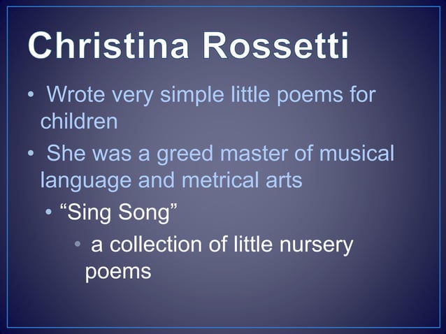 Development of poetry for children and their poem makers | PPTX