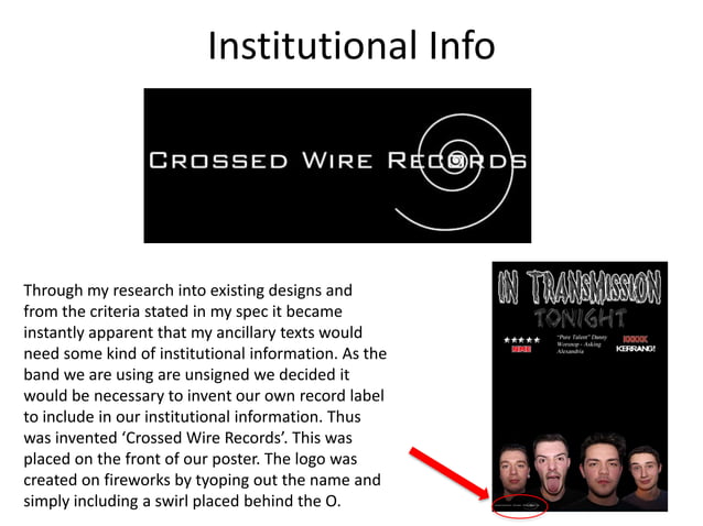 Ancillary Task Poster Development | PPTX