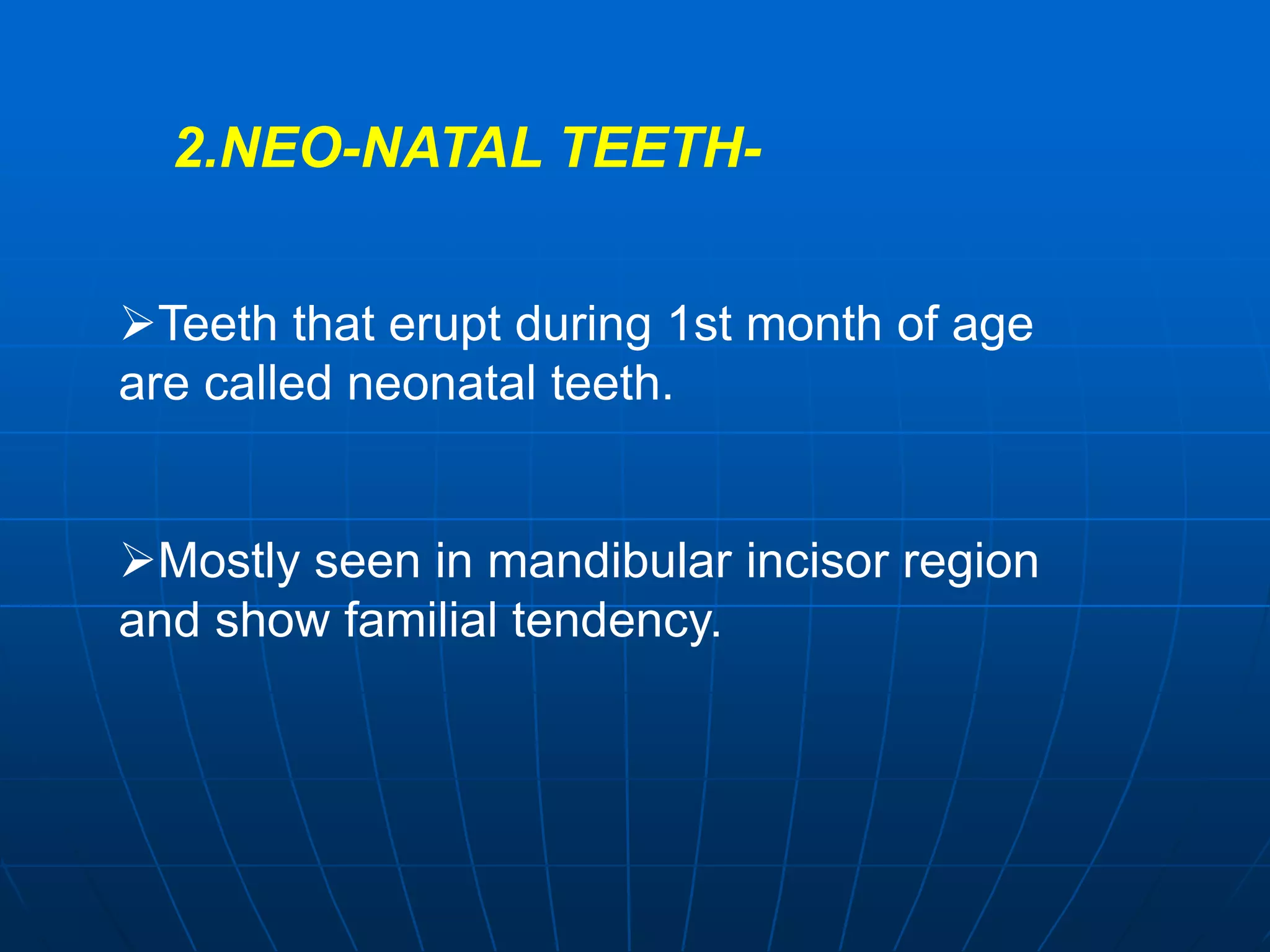 Development of primary dentition | PPT