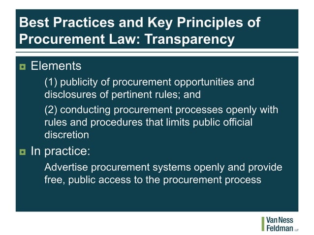 Development of Procurement Policies for Electric Transmission ...
