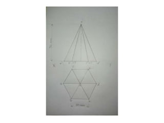 How To Draw A Hexagonal Pyramid