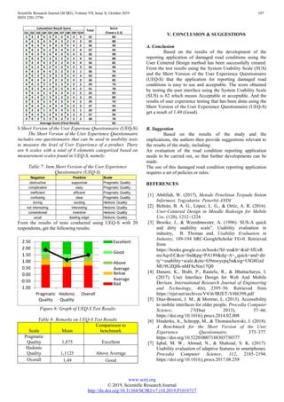 Development of reporting damaged road condition application using user centered design methods ...