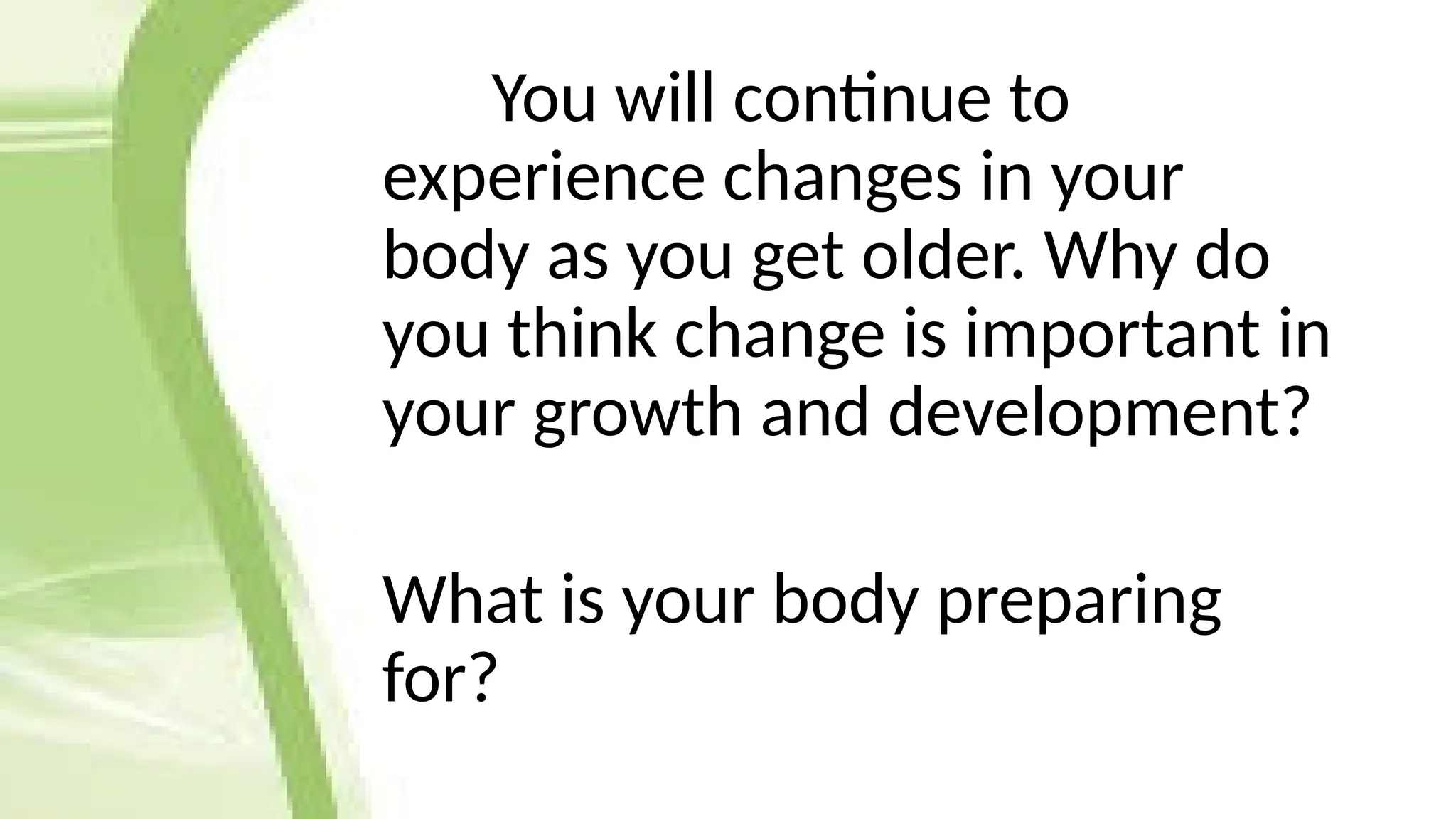 Development Of Secondary Sex Characteristics Pptx