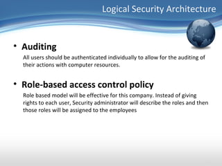 Development of security architecture | PPT