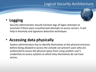 Development of security architecture | PPT