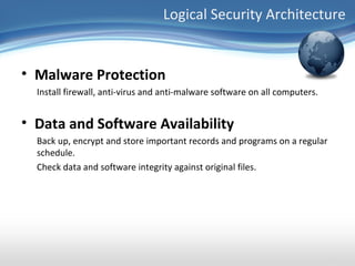 Development of security architecture | PPT