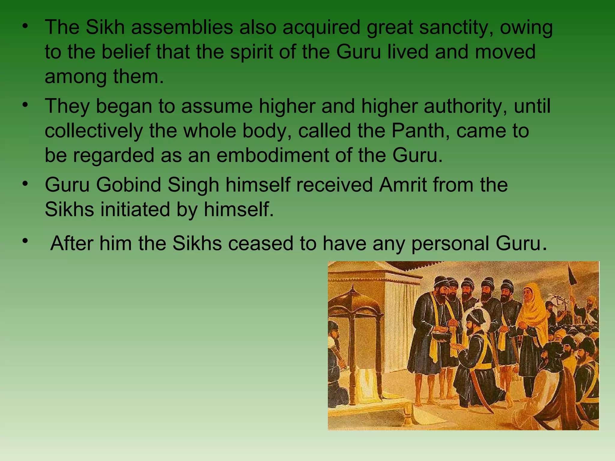 Development of sikh nation | PPT