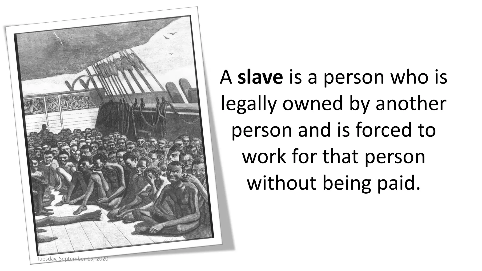 Development of slavery | PPT