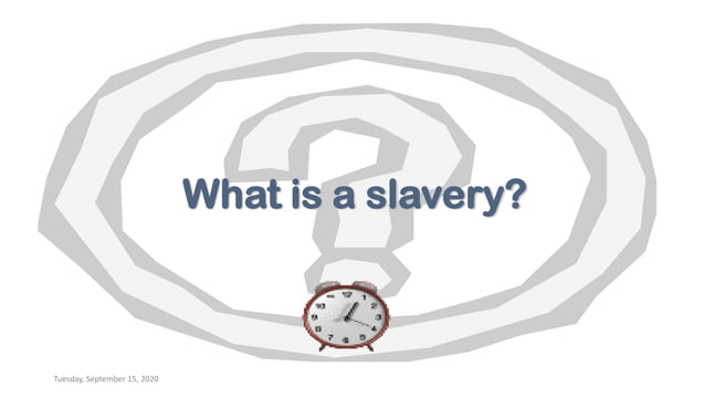 Development of slavery | PPT