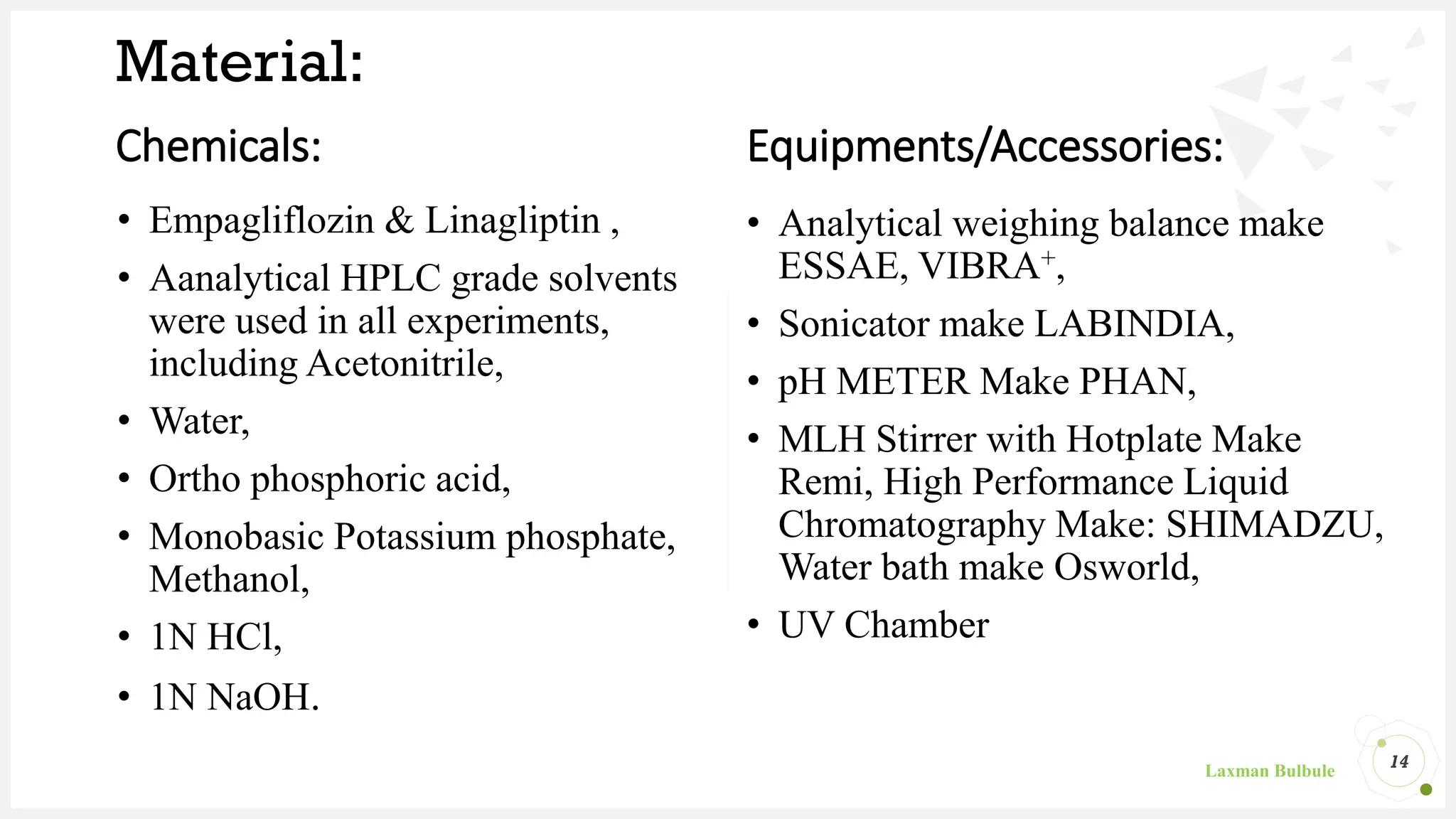 HPLC (RP-HPLC) Method Development for simultaneous estimation of EMP ...