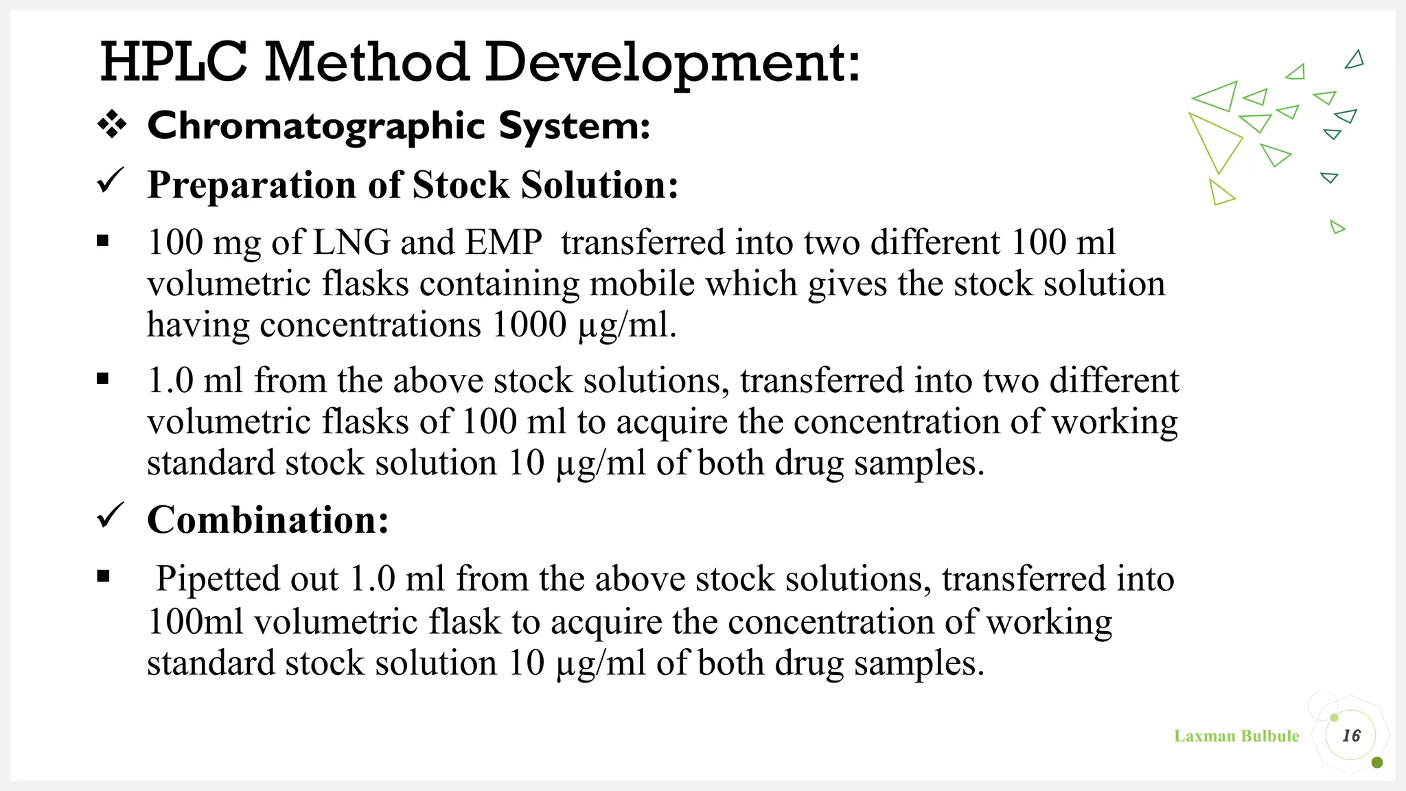 HPLC (RP-HPLC) Method Development for simultaneous estimation of EMP ...