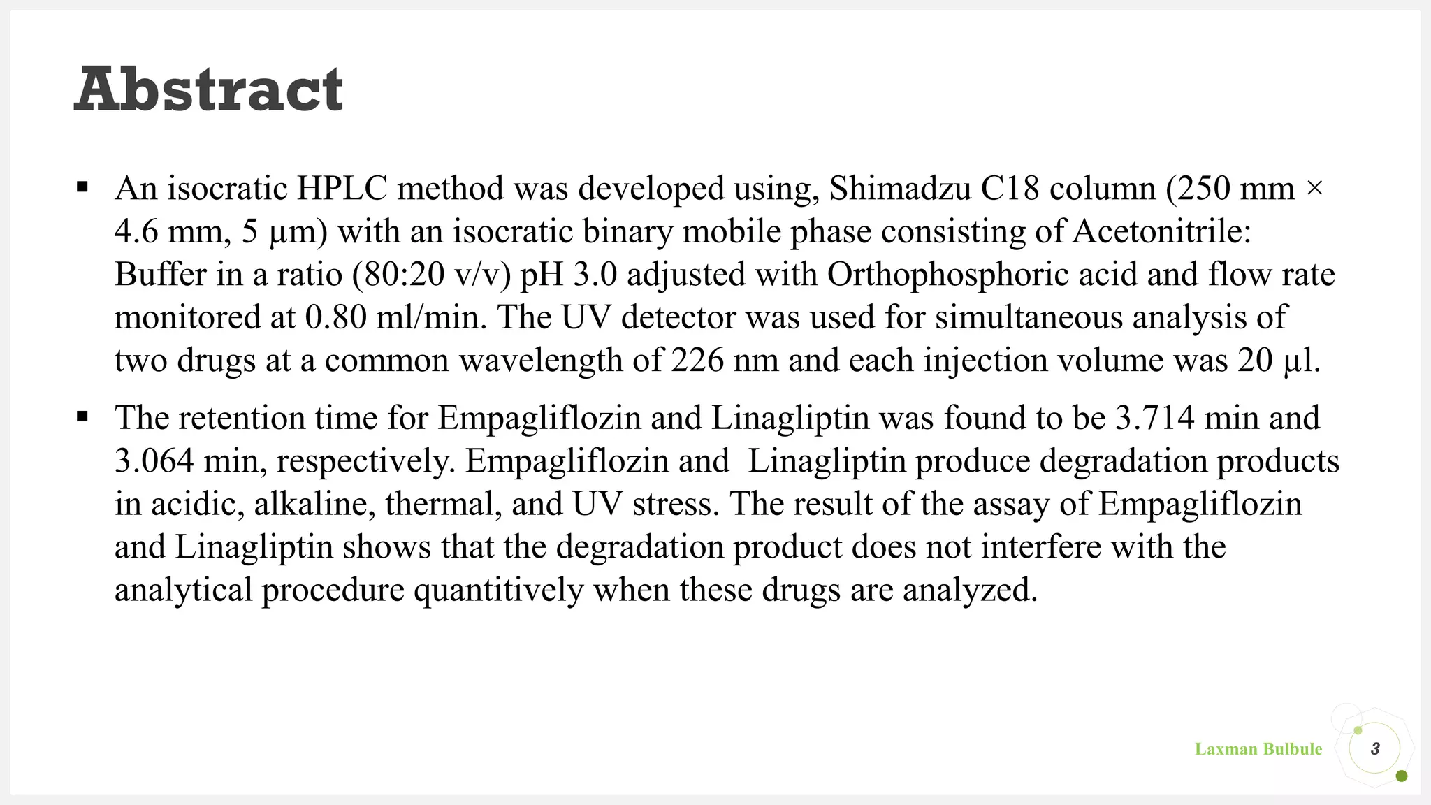 Hplc Rp Hplc Method Development For Simultaneous Estimation Of Emp And Lng Pdf