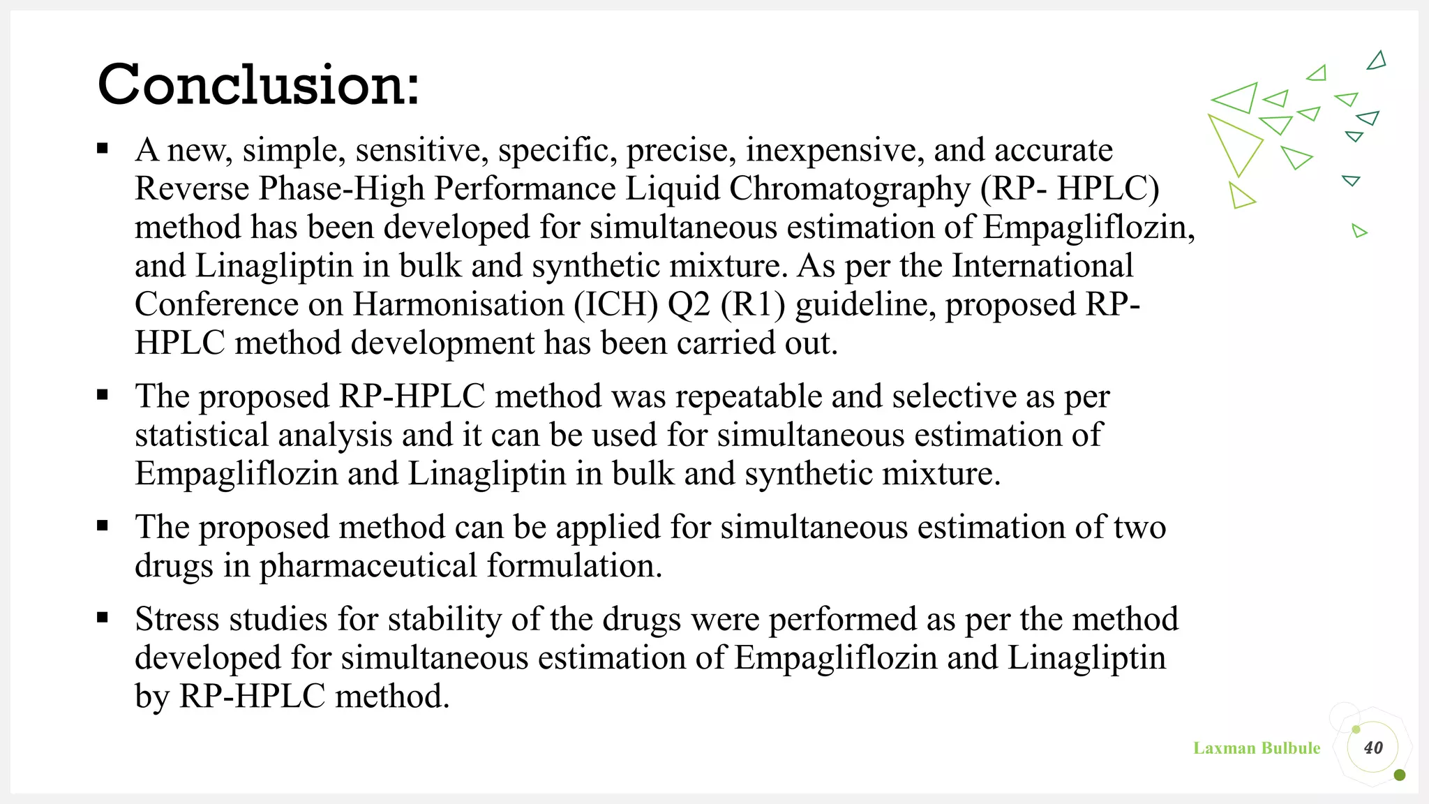 HPLC (RP-HPLC) Method Development for simultaneous estimation of EMP ...