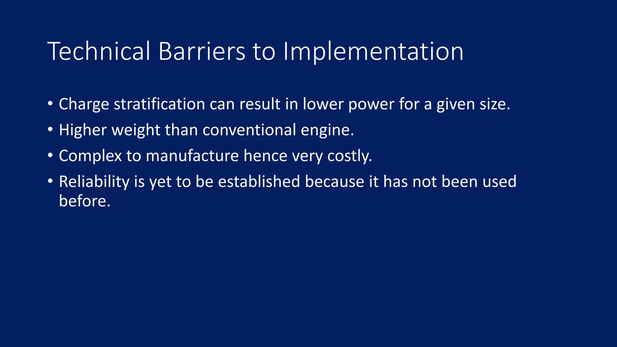 Development of Stratified Charge Engine | PPTX