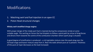 Development of Stratified Charge Engine | PPTX
