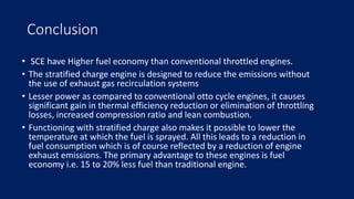 Development of Stratified Charge Engine | PPTX