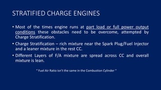 Development of Stratified Charge Engine | PPTX