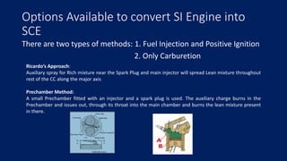 Development of Stratified Charge Engine | PPTX