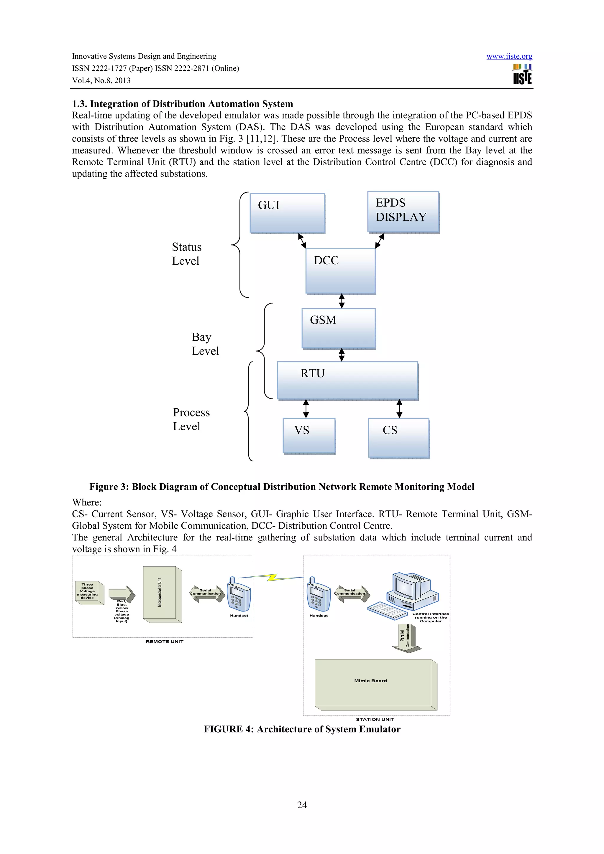 Development of substations emulator for akure electric power distribution system in nigeria | PDF