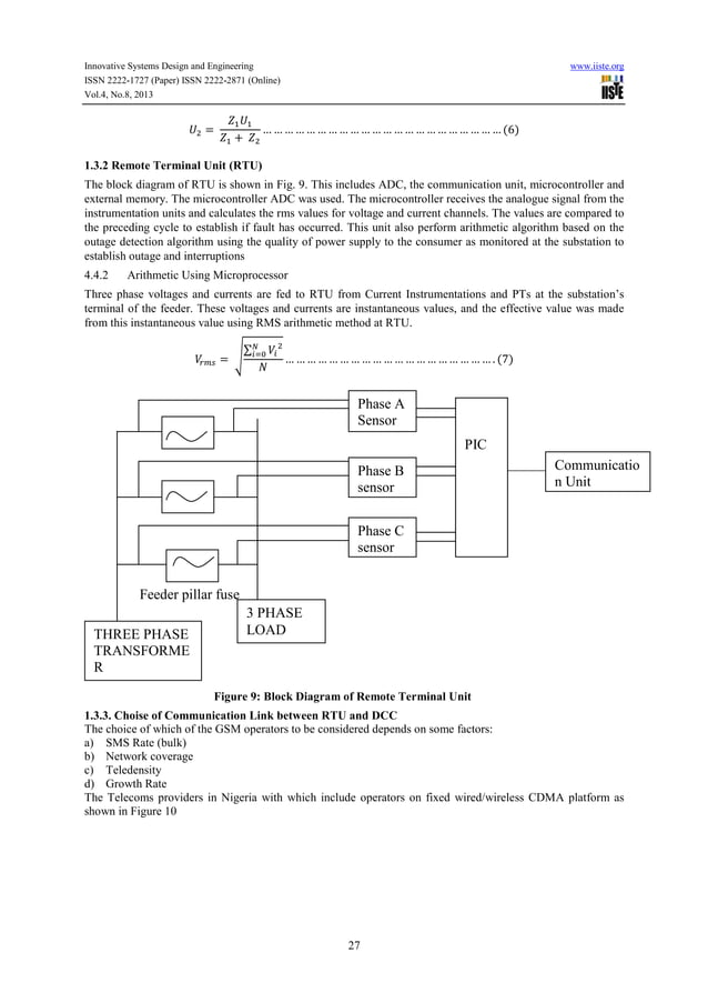 Development of substations emulator for akure electric power distribution system in nigeria | PDF