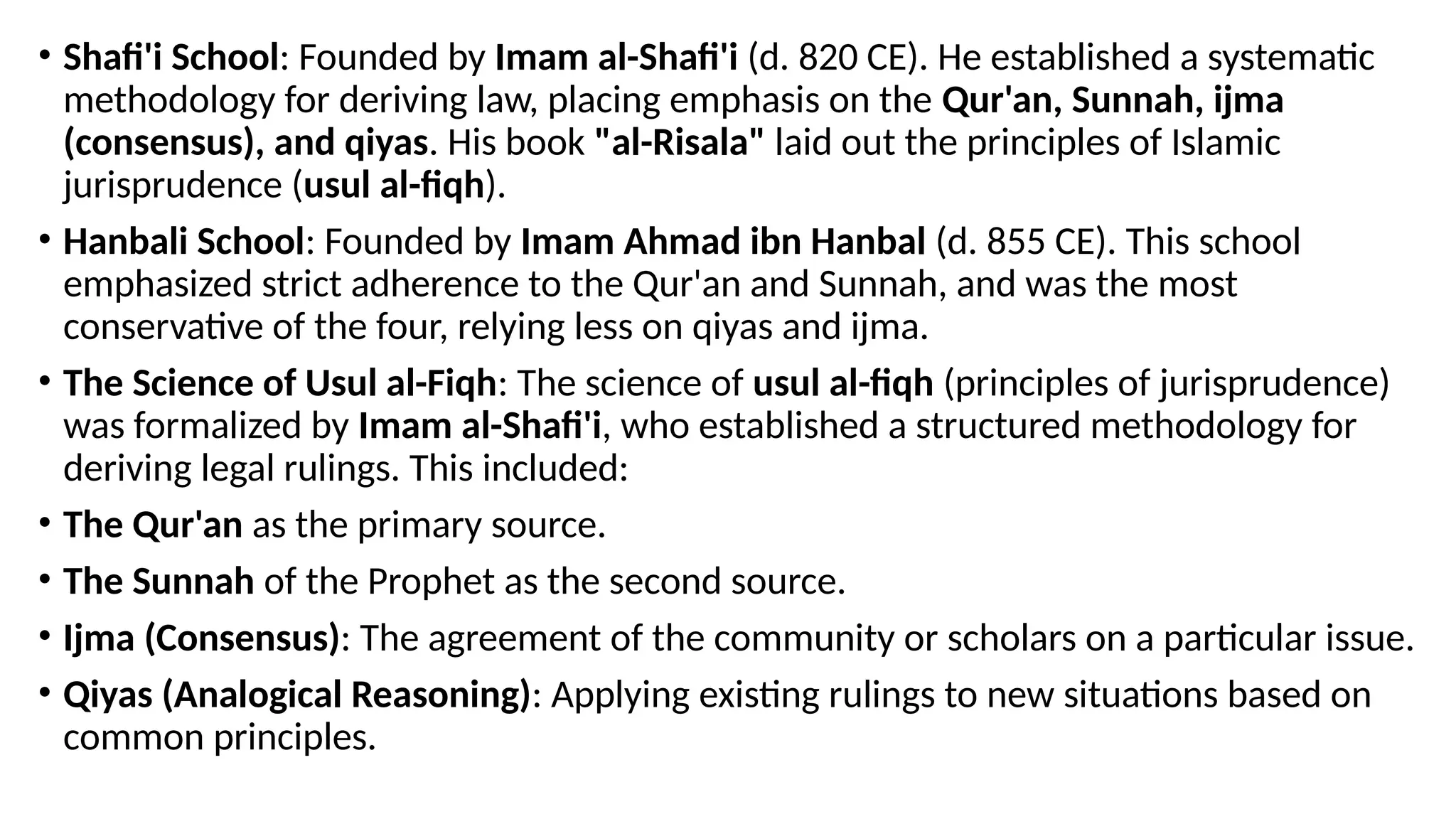 Development of Sunni Jurisprudence (Law) Madh’haib.pptx