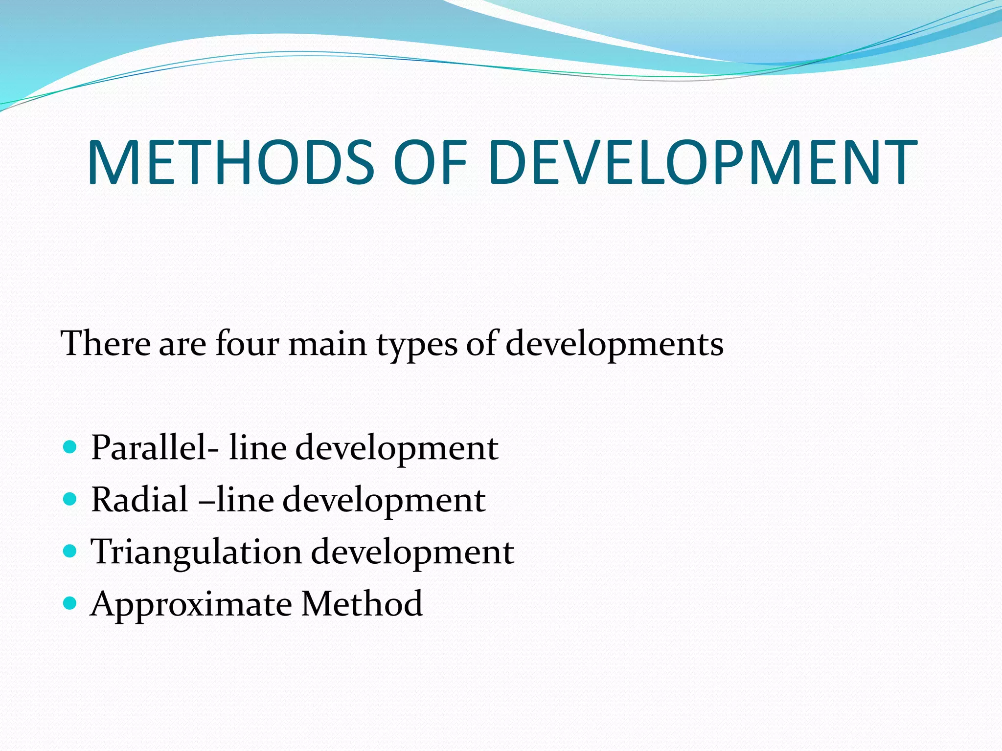 Development of surfaces | PPTX