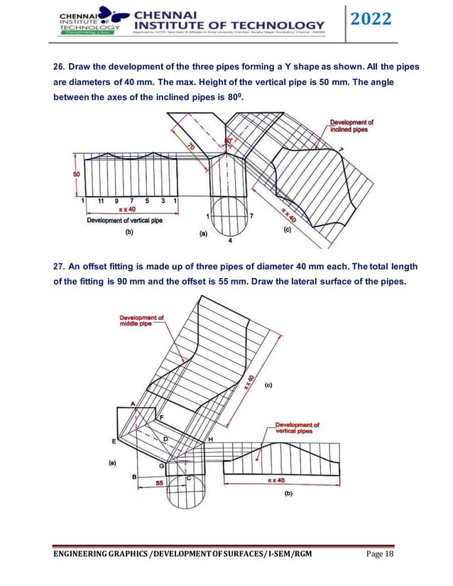 DEVELOPMENT OF SURFACES.docx | 3-D Graphics | Computer Software and ...