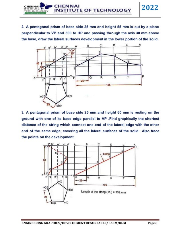 DEVELOPMENT OF SURFACES.docx | 3-D Graphics | Computer Software and ...