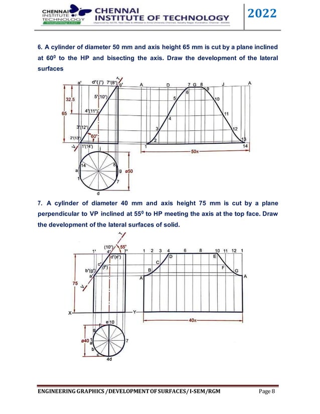 DEVELOPMENT OF SURFACES.docx | 3-D Graphics | Computer Software and ...