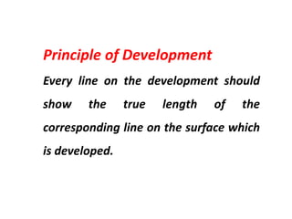 development of surface - Engineering graphics | PDF