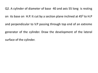 Development of surfaces | PPTX