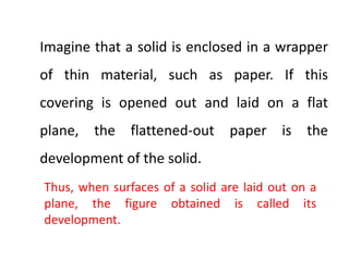 Development of surfaces | PPTX