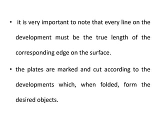 Development of surfaces | PPTX
