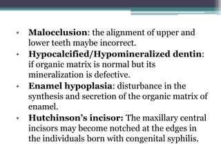 Development of teeth and its clinical significance | PPTX