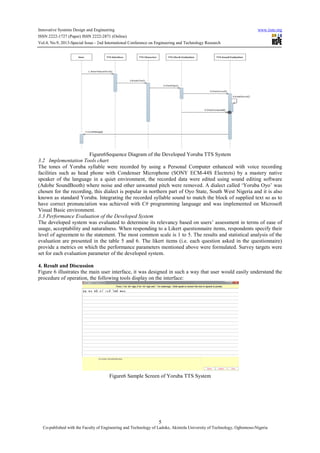 Development of text to speech system for yoruba language | PDF
