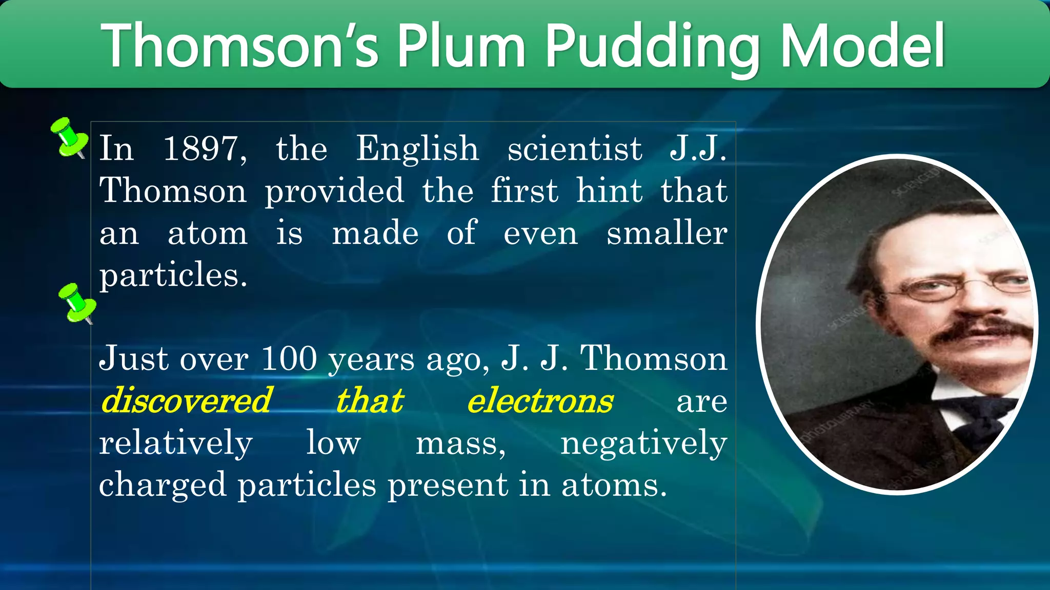 DEVELOPMENT OF THE ATOM MODEL.pptx