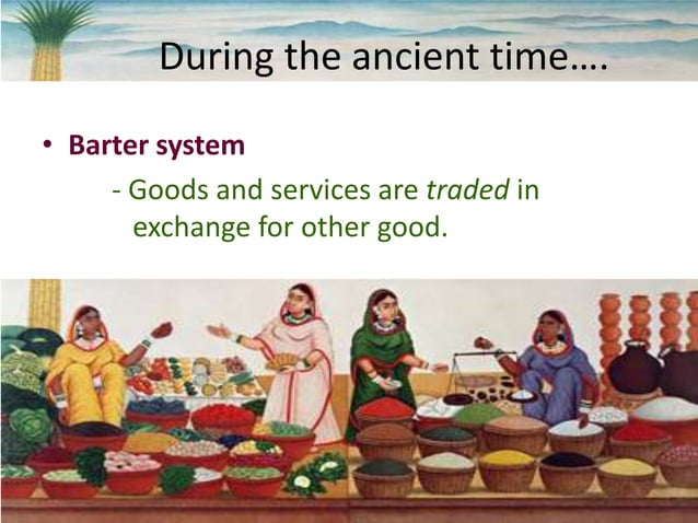 TLE - Development of the circulation of money | PPT