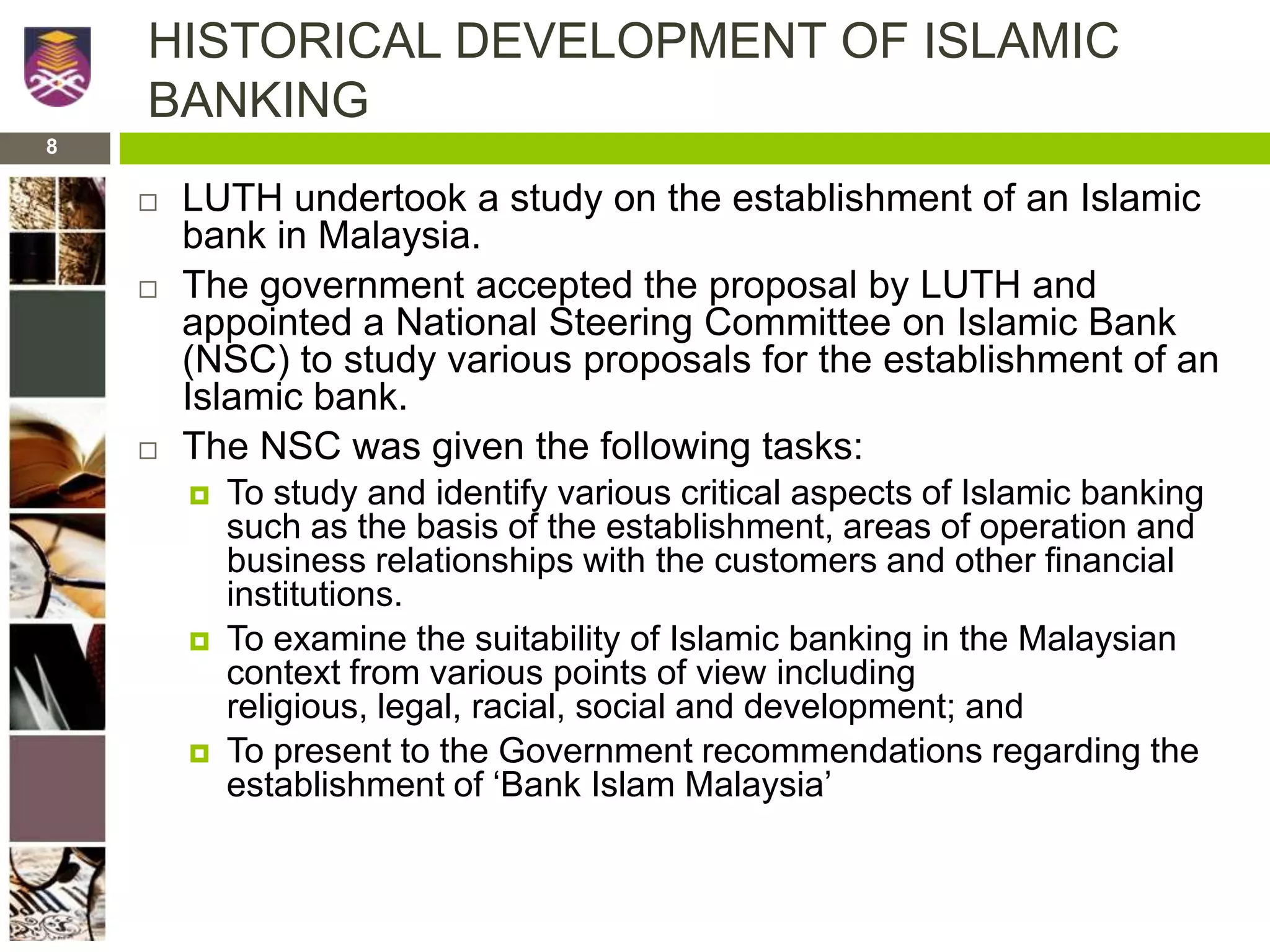 Development of the Malaysian Islamic Financial System | PPTX