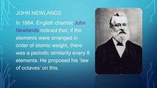 Development of the periodic table | PPTX