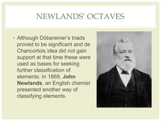 John Newlands Periodic Table