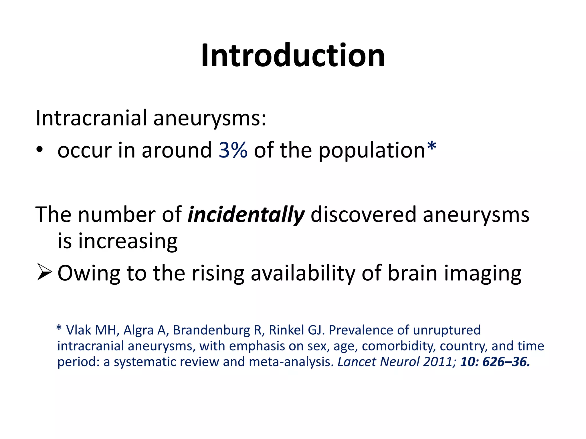 Development of the phases score for prediction of risk of rupture of ...