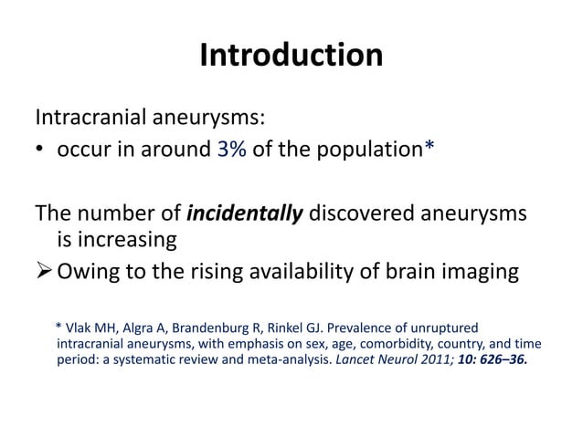 Development of the phases score for prediction of risk of rupture of ...