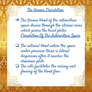 Obstetrics And Gynaecology ,Development of the Placenta / NURSING AND ...