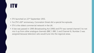 Development of the tv industry in britain | PPTX