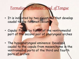 Development of tongue | PPTX