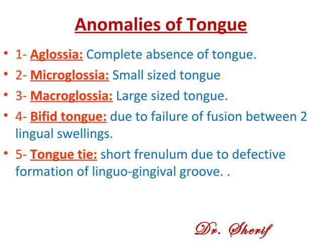 Development of Tongue, Thyroid Gland and Respiratory System (Special ...