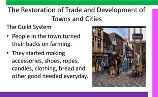 Development of towns and cities in the Medieval Period | PPTX ...