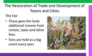 Development of towns and cities in the Medieval Period | PPTX
